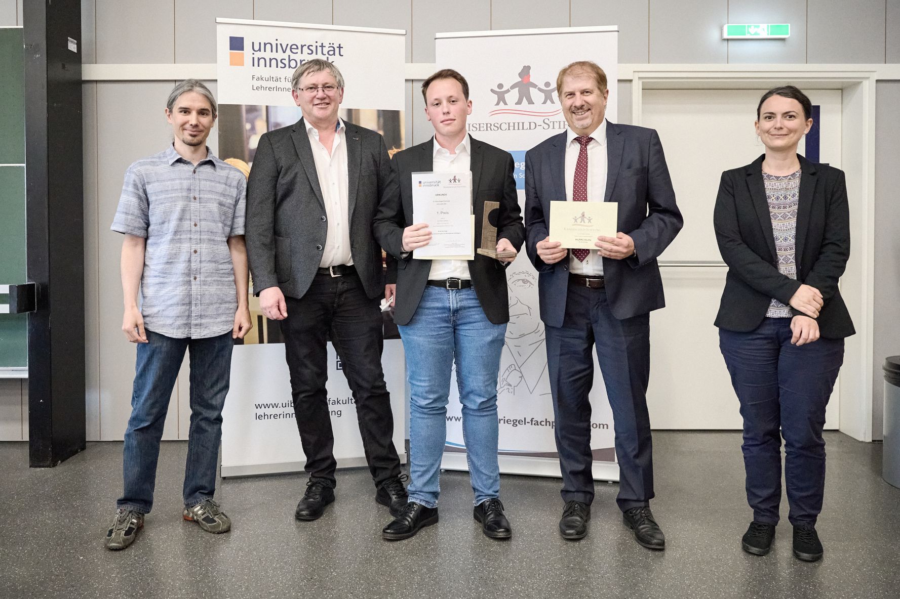 Dr. Hans Riegel-Fachpreise 2021 – Universität Innsbruck