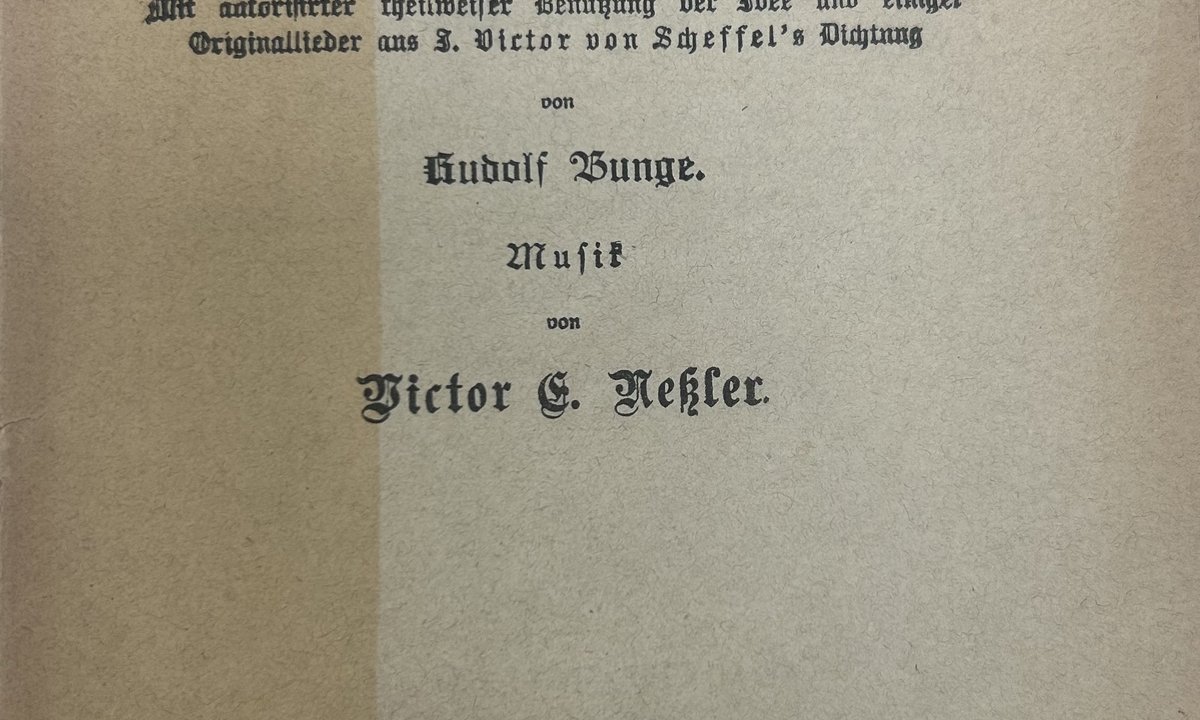 Der Trompeter von Säkkingen