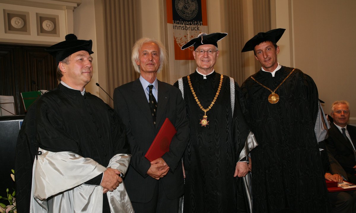 Helmut Schwarz erhält Wolf-Preis – Universität Innsbruck