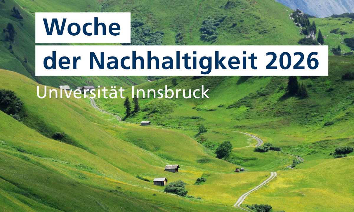 Woche der Nachhaltigkeit 2026 – Universität Innsbruck