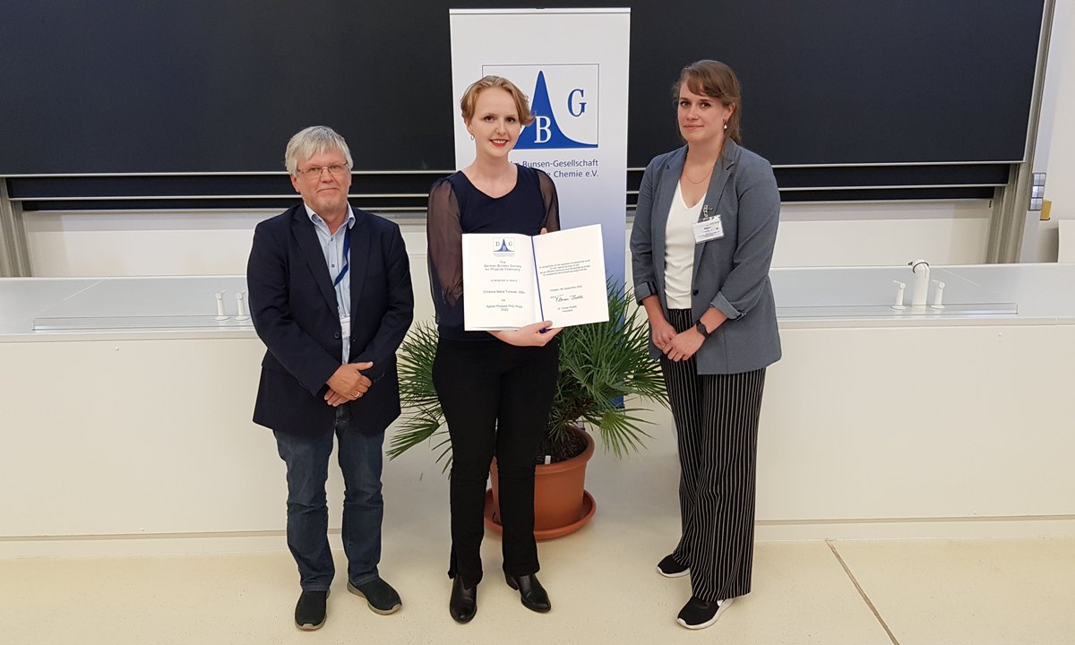 Chemikerin erhielt Agnes-Pockels-Promotionspreis – Universität Innsbruck