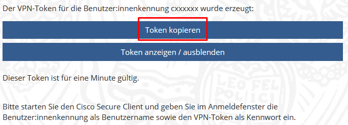 VPN – Universität Innsbruck