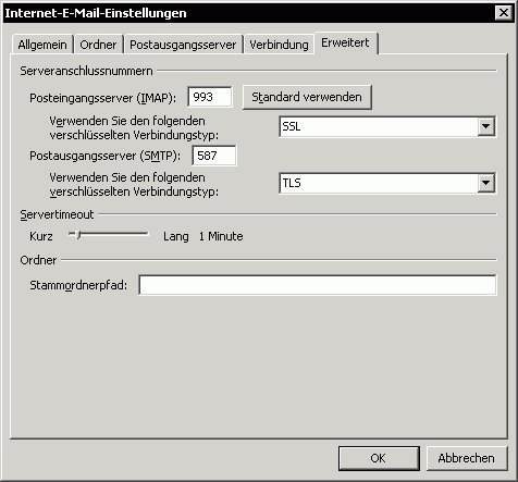 SMTP mit Authentifizierung – Universität Innsbruck
